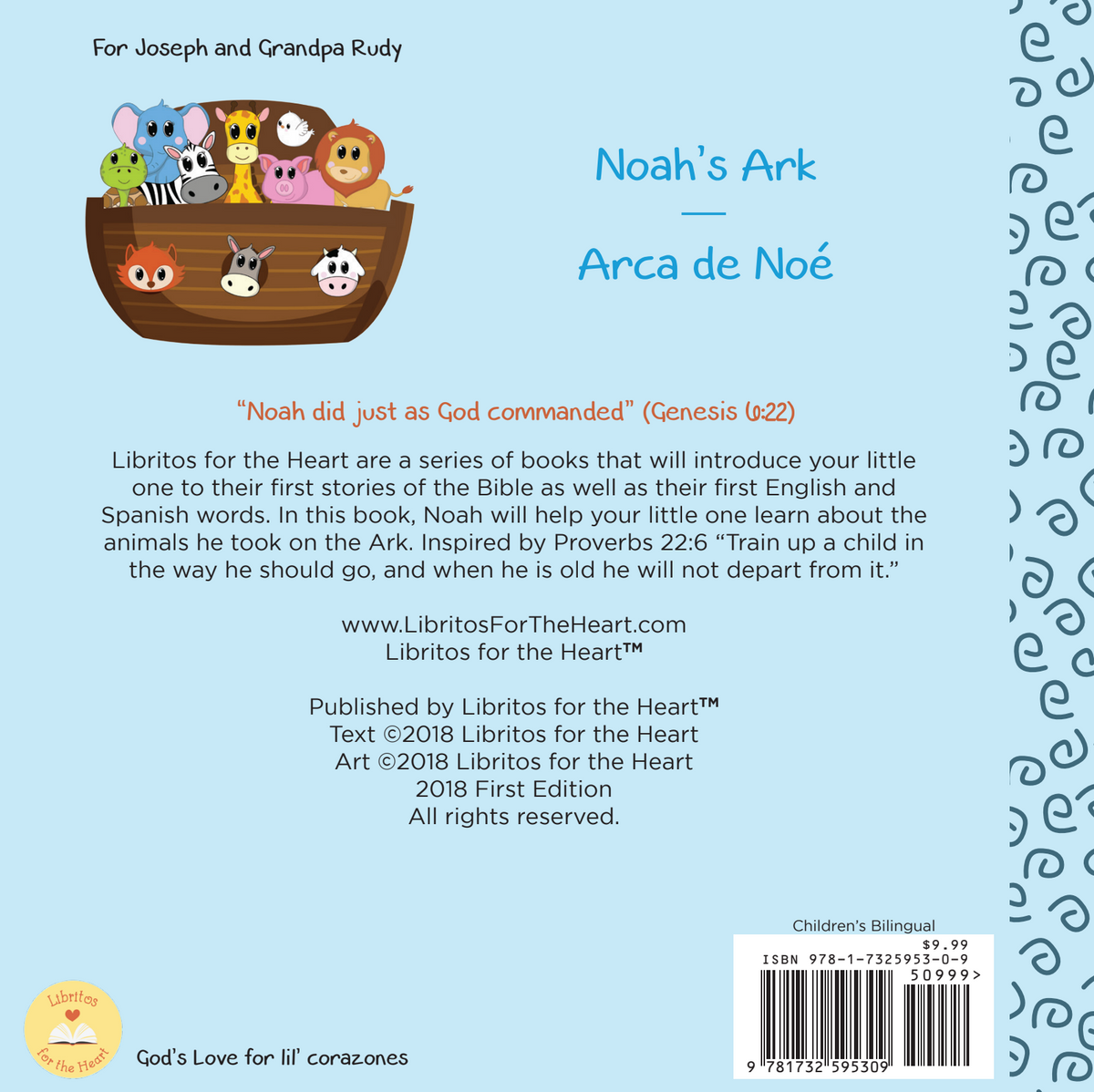 Book #1 - Animals on Noah's Ark/ Animales del Arca De Noe – Libritos ...